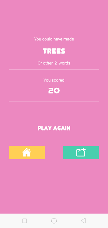 Fives | Android Universal Word Game Template by cubycode | CodeCanyon